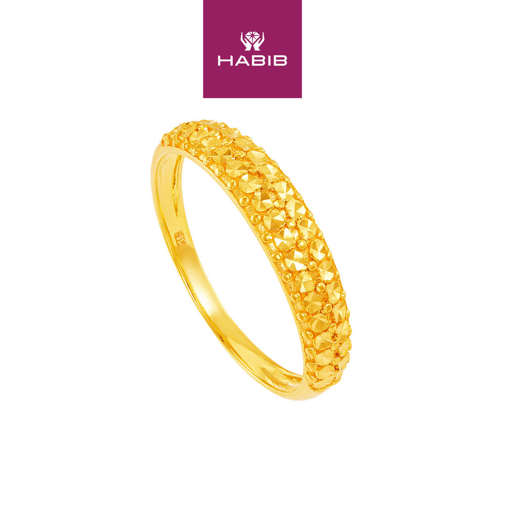 HABIB 916/22K Yellow Gold Ring RRC051124(A) | Shopee Malaysia