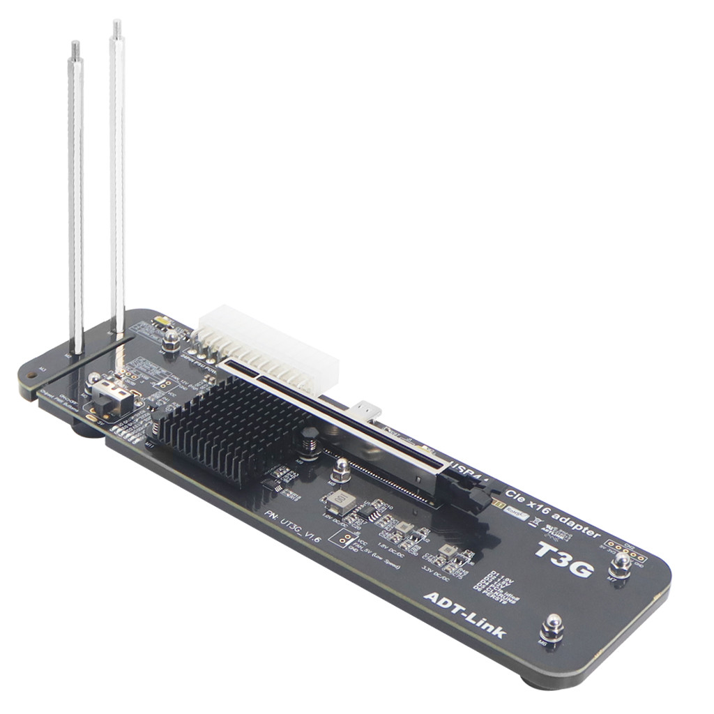 ADT-Link UT3G External Graphics Card USB4 To PCI-E 4.0 x16 eGPU Adapter ...