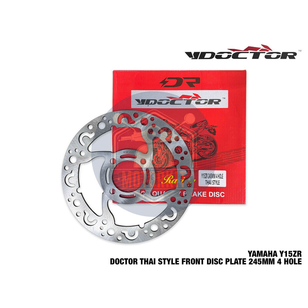 YAMAHA Y15ZR Y15 DOCTOR THAI STYLE FRONT DISC PLATE DEPAN 4 HOLE LUBANG ...