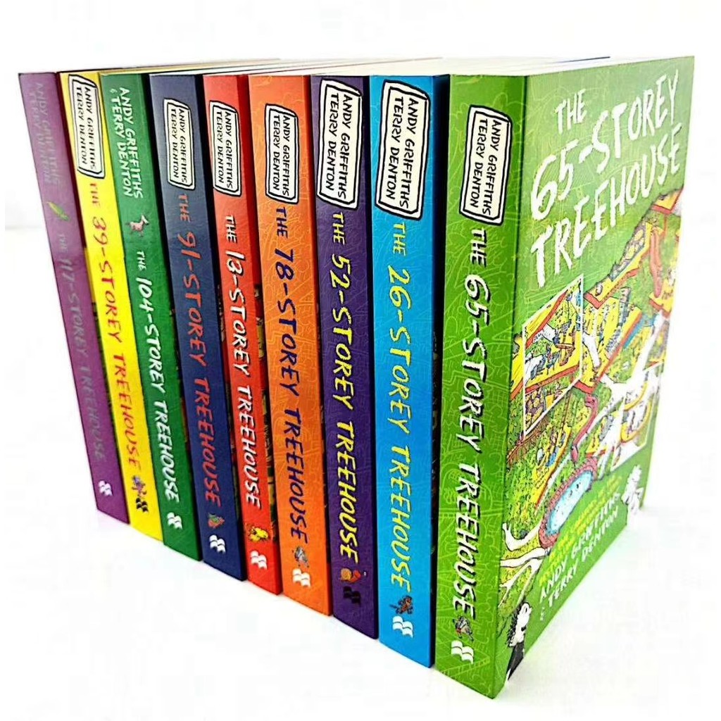 [SG*Authentic] The Storey Treehouse Collection by Andy Griffiths 9 ...