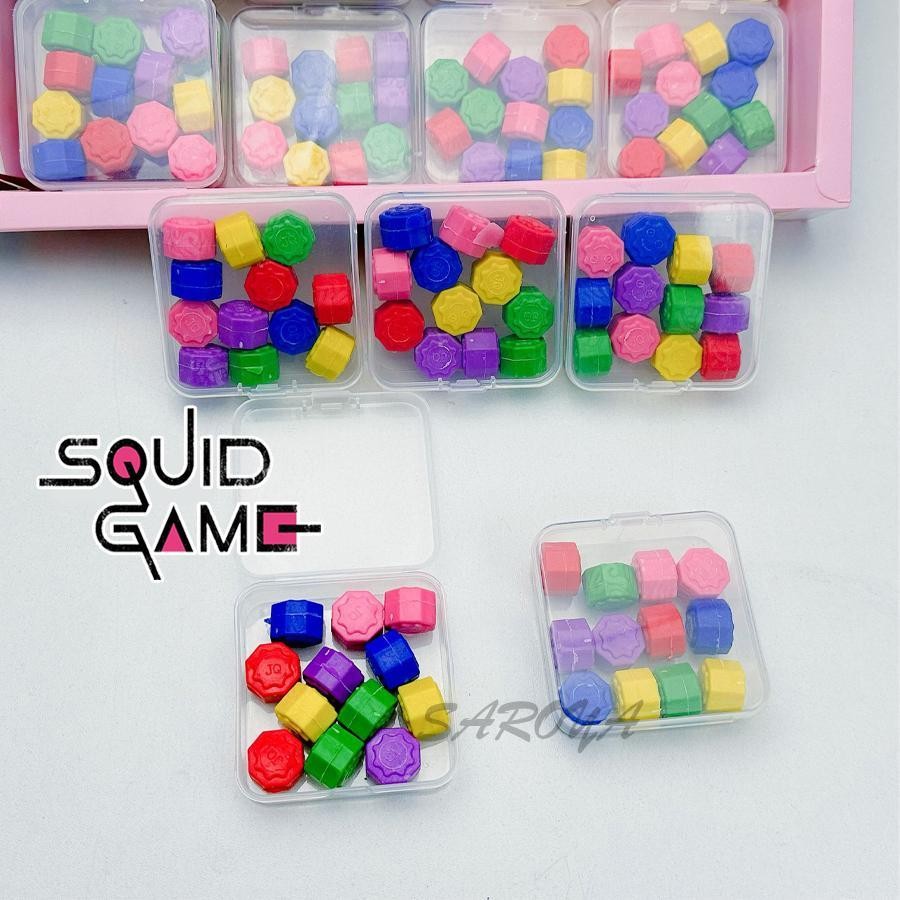 Squid Game 2 Gonggi Set 3D Printed Gonggi Stones Traditional Korean ...