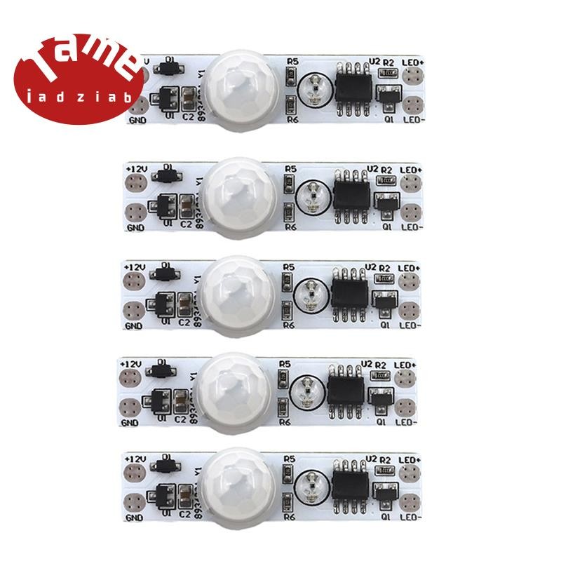 5PCS DC 5-24V 12V PIR Motion Sensor Switch Module Human Movement Sensor ...