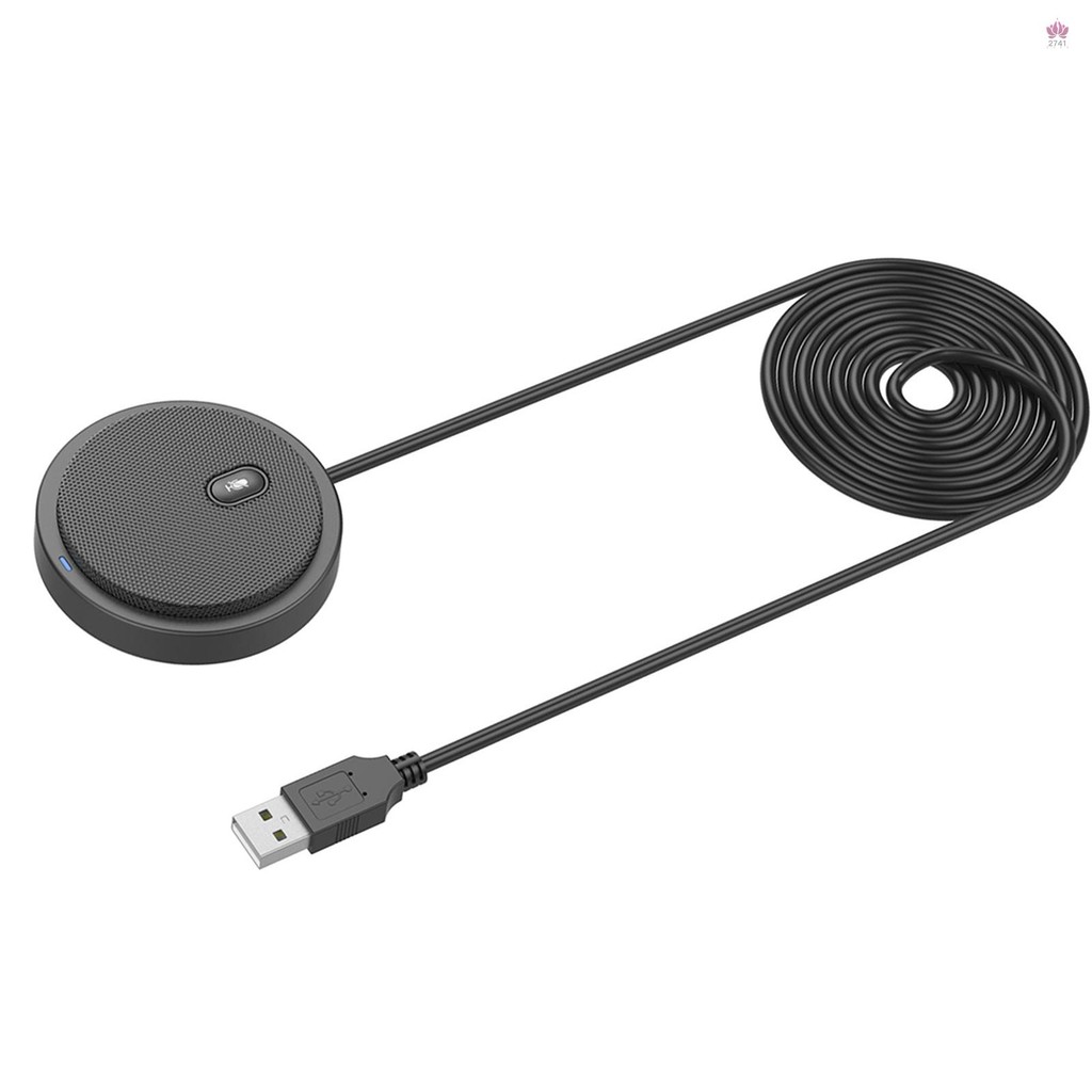 UM02 USB Omni-directional Condenser Microphone Mic for Meeting Business ...