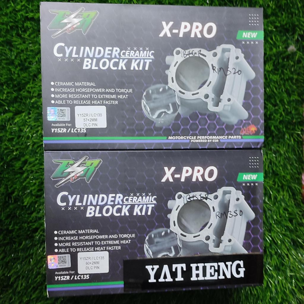 ESR CYLINDER CERAMIC BLOCK KIT X-PRO 57+2/60+2/65+3/68+3/70+7/10MM ...