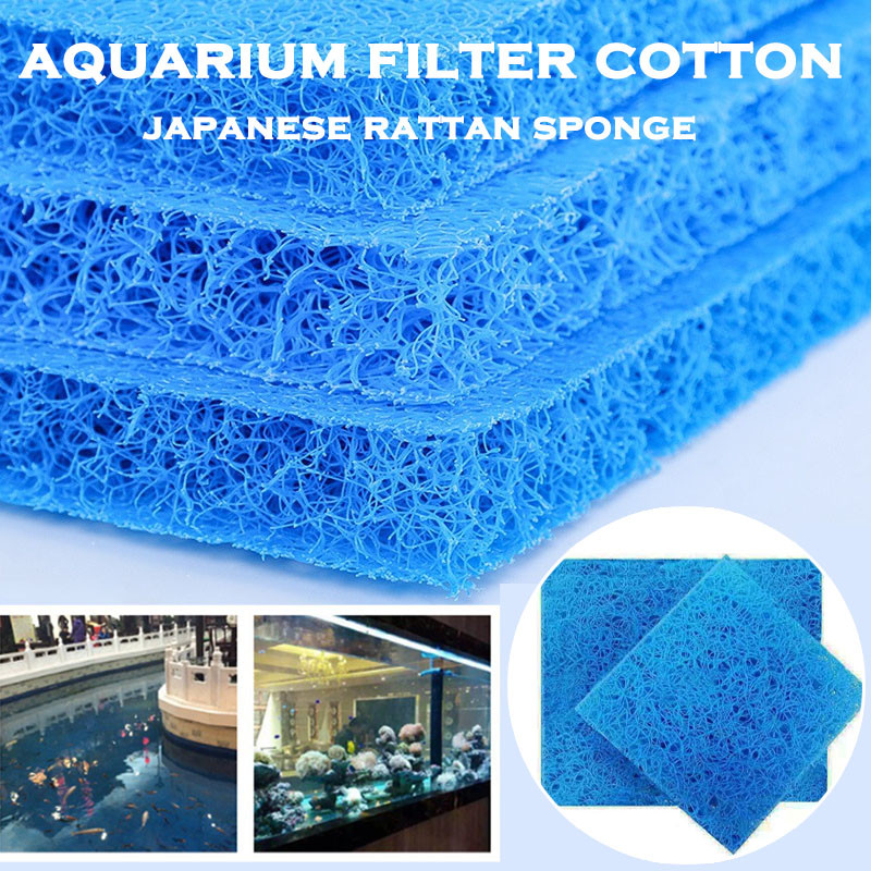 Aquarium Filter Cotton Japanese Rattan Filter Sponge Aquarium Matala ...