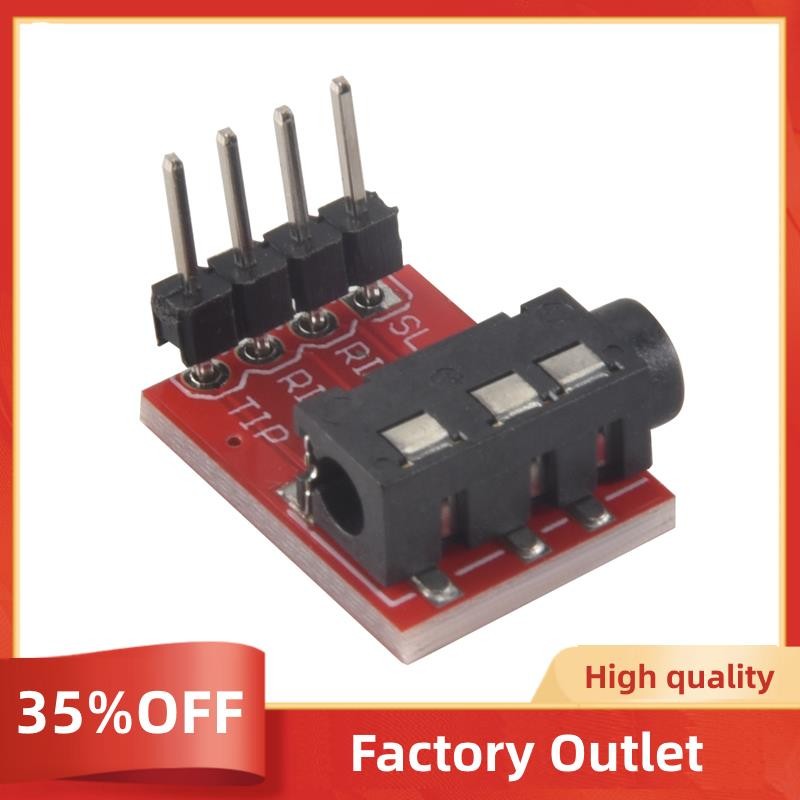 TRRS 3.5mm Jack Breakout Board Headphone Video Audio MP3 Professional ...