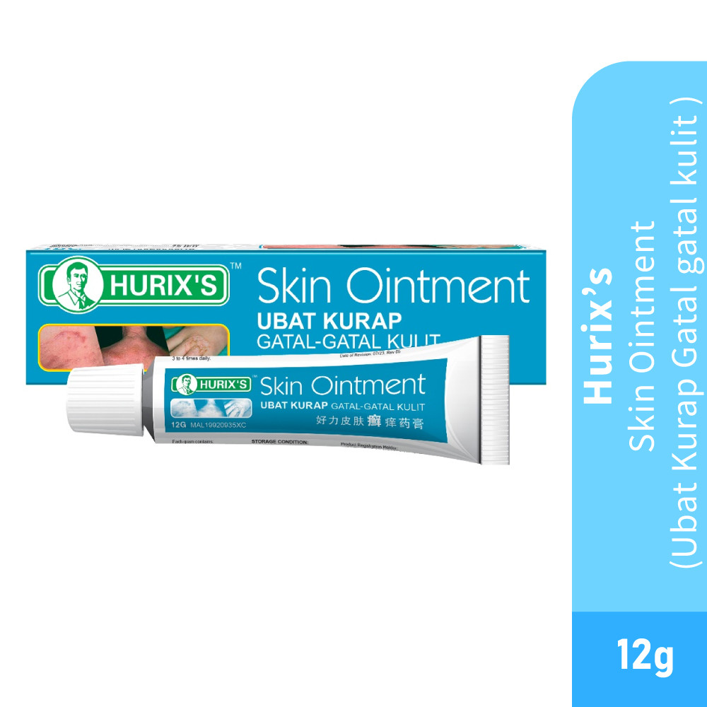 HURIX'S Ubat Kurap Gatal-galat Kulit 12g-Skin Care, Ubat Kurap, 癬藥膏 HTM ...
