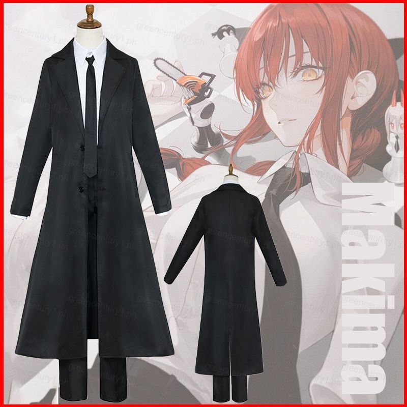 YS Chainsaw Man - Makima Cosplay Costume Jacket Blouse Pants Suit Anime ...