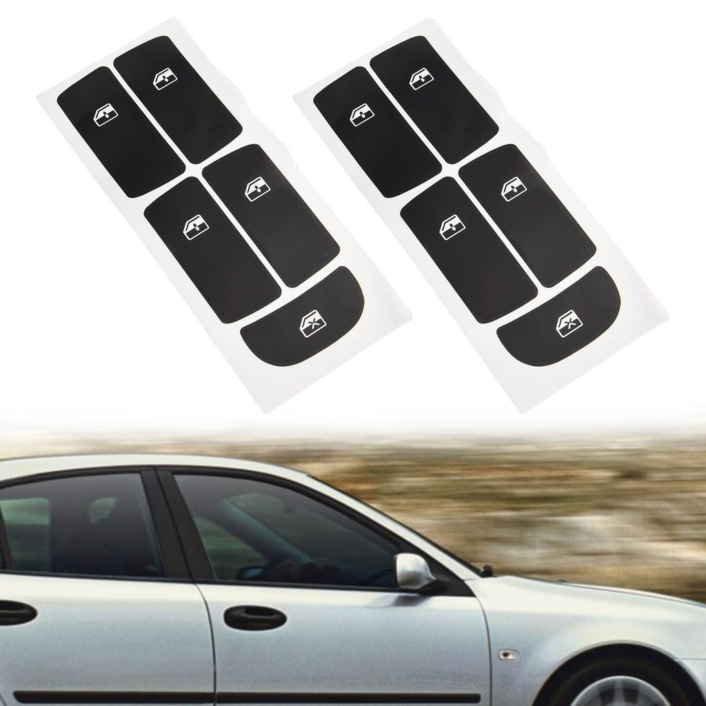 Tidy Up Your Interior with This Set of Control Button Decals for SAAB ...