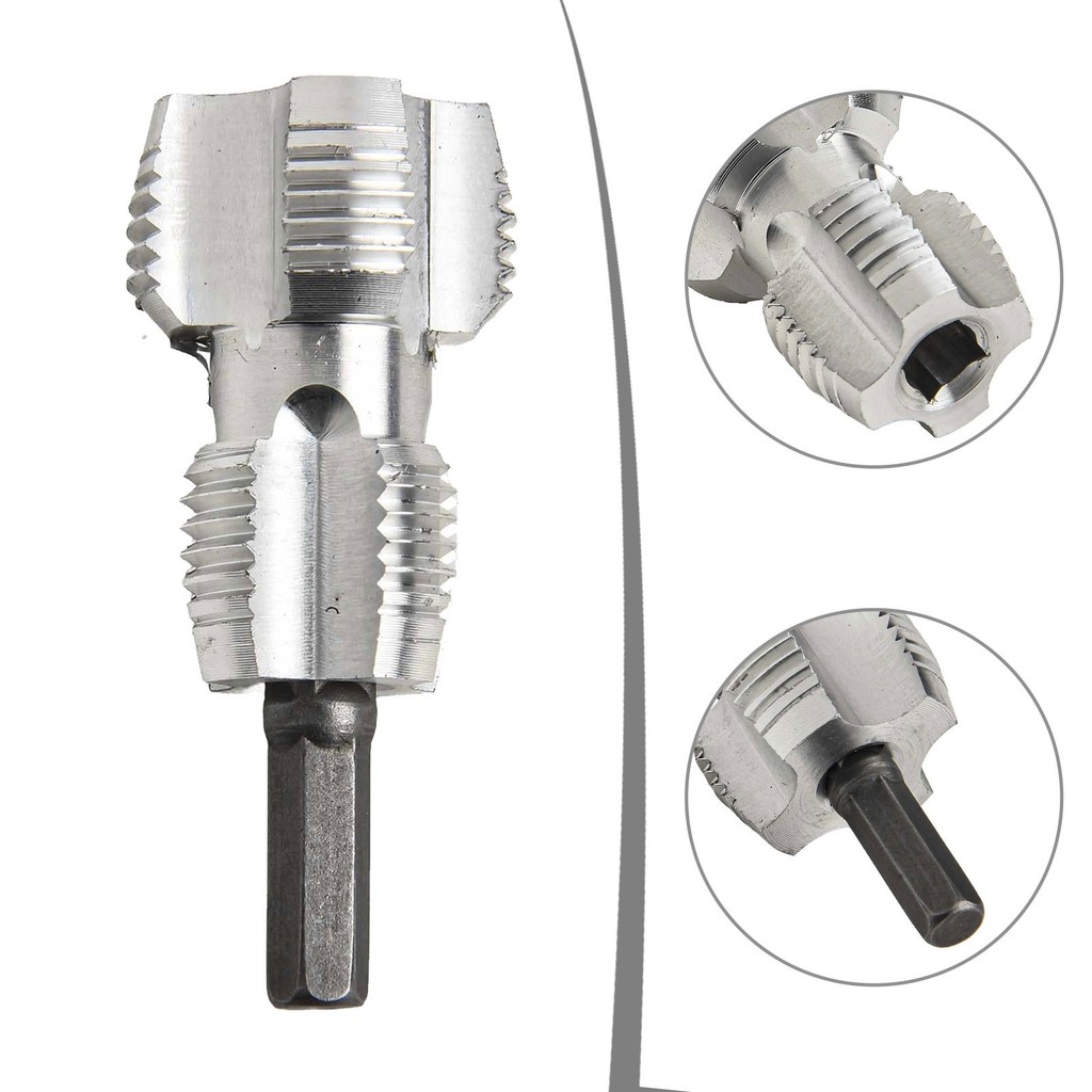 PPR Pipe Threader for Hand Drills with Dual Head Design for Plumbing ...