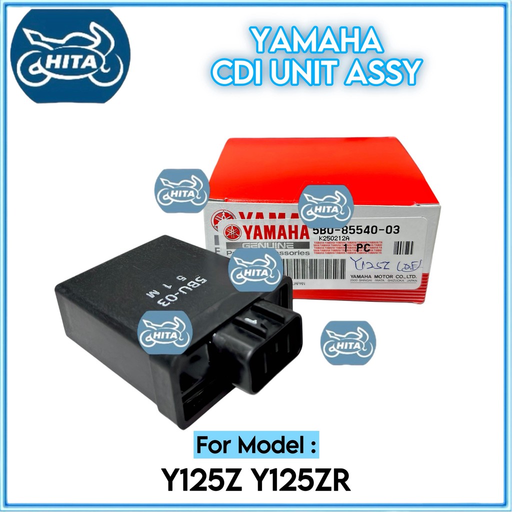 CDI UNIT Y125Z/Y125ZR COMPLETE YAMAHA THAILAND JAPAN SET 5BU-85540-02 ...