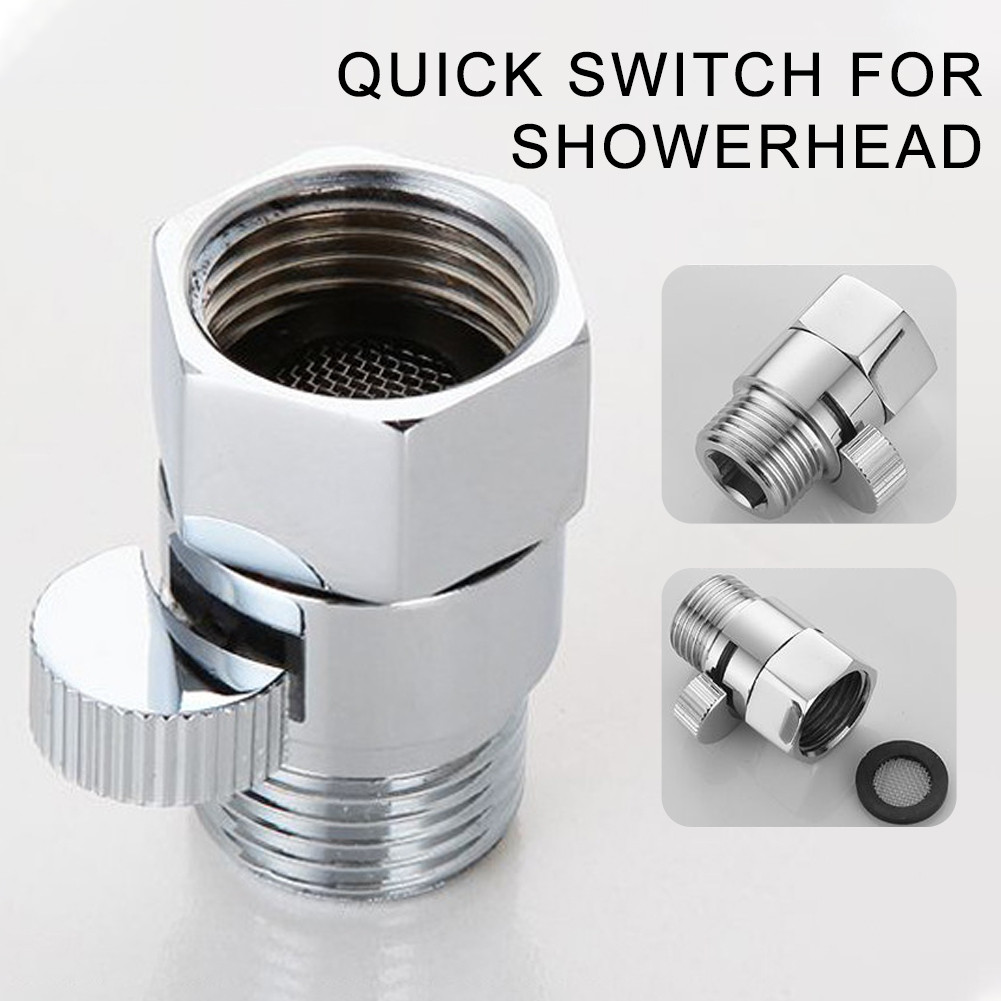Handheld Shower Quick Switch Shower Flow Control Valve with On/Off ...