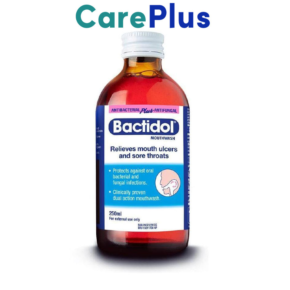 BACTIDOL MOUTHWASH 250ML (EXP:07/2027) | Shopee Malaysia