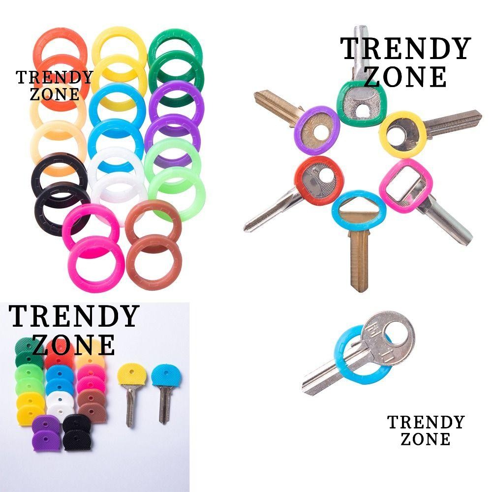 TRENDYZONE Key Cap, Soft Multicolor Key , High Quality Elastic Silicone ...