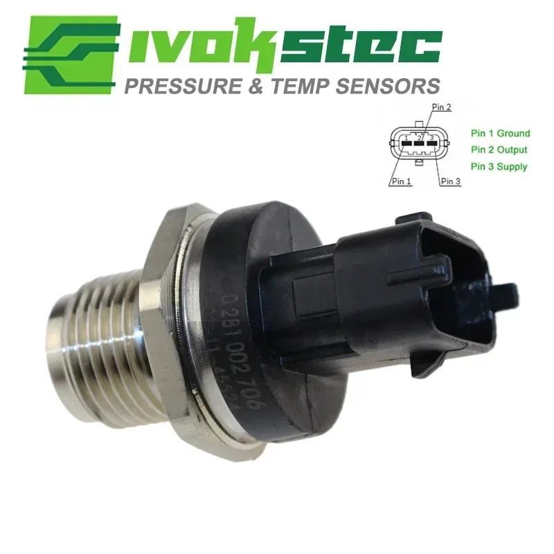 Newest! 1800 Bar Fuel Pressure Sensor 0281002937 0281002706 0281002903 ...