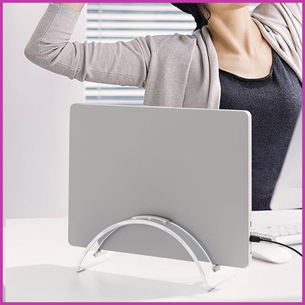 Acrylic Laptop Stand Acrylic Monitor Stand Laptop Riser Vertical Laptop ...