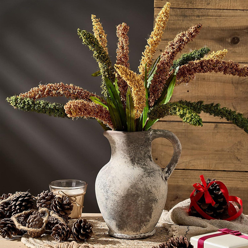 Silent Style Vase Ceramic High-End Ceramic Pottery Pot Soft Packing ...