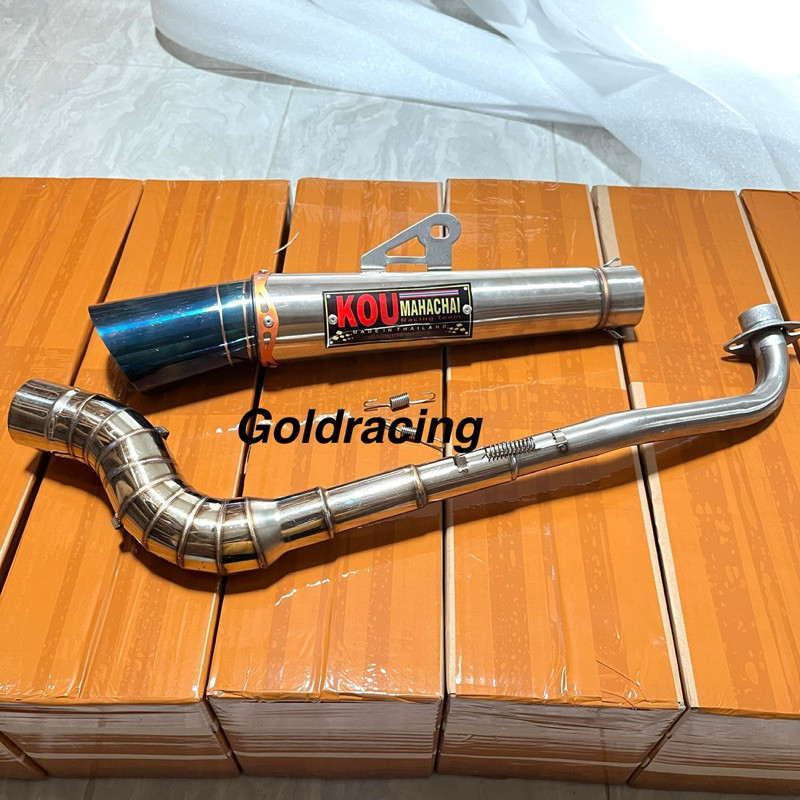 Big elbow pipe stainles kou mahachai for xrm 125 wave 125 fury 125 ...
