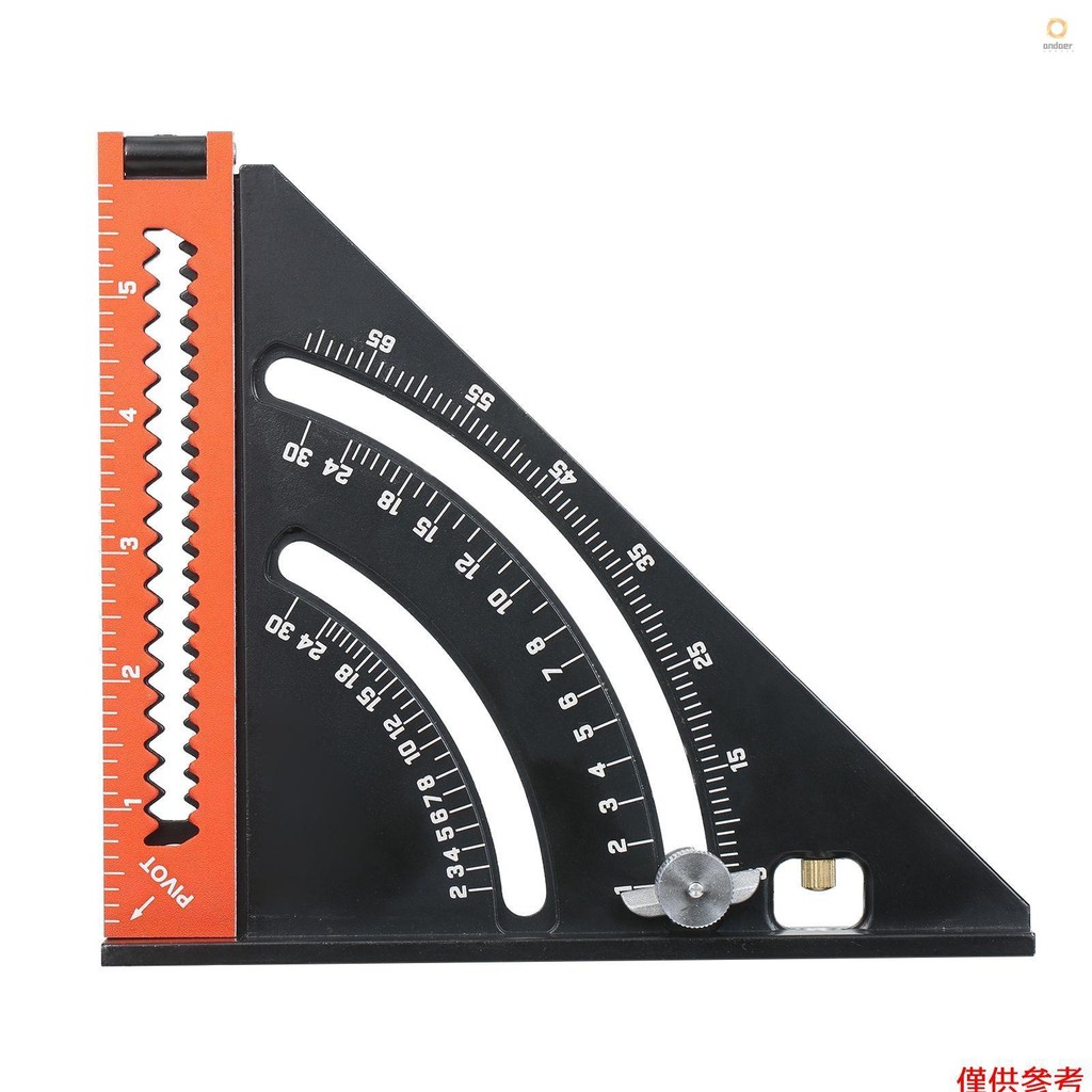 Folding Triangle Square Ruler Goniometer Aluminium Alloy Multifunction ...