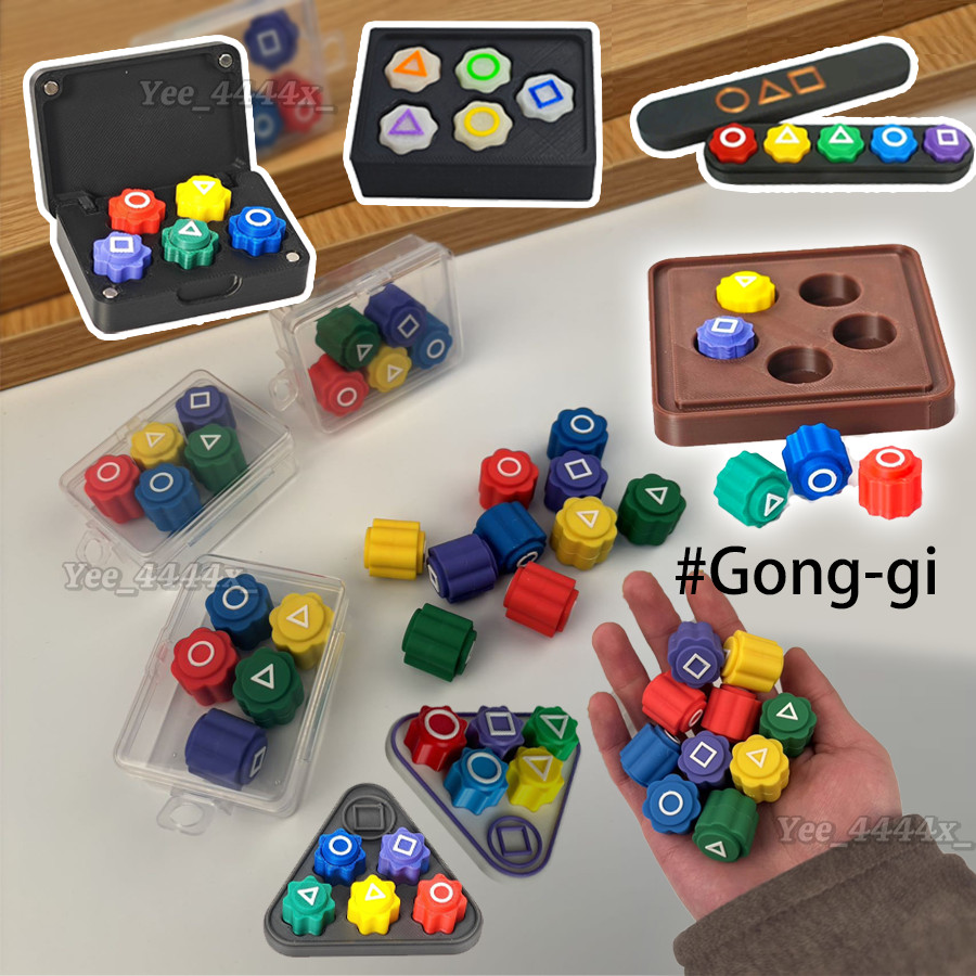 Korean Gonggi Jacks Stone Catching Game Set – Squid Game 2 – Stones ...