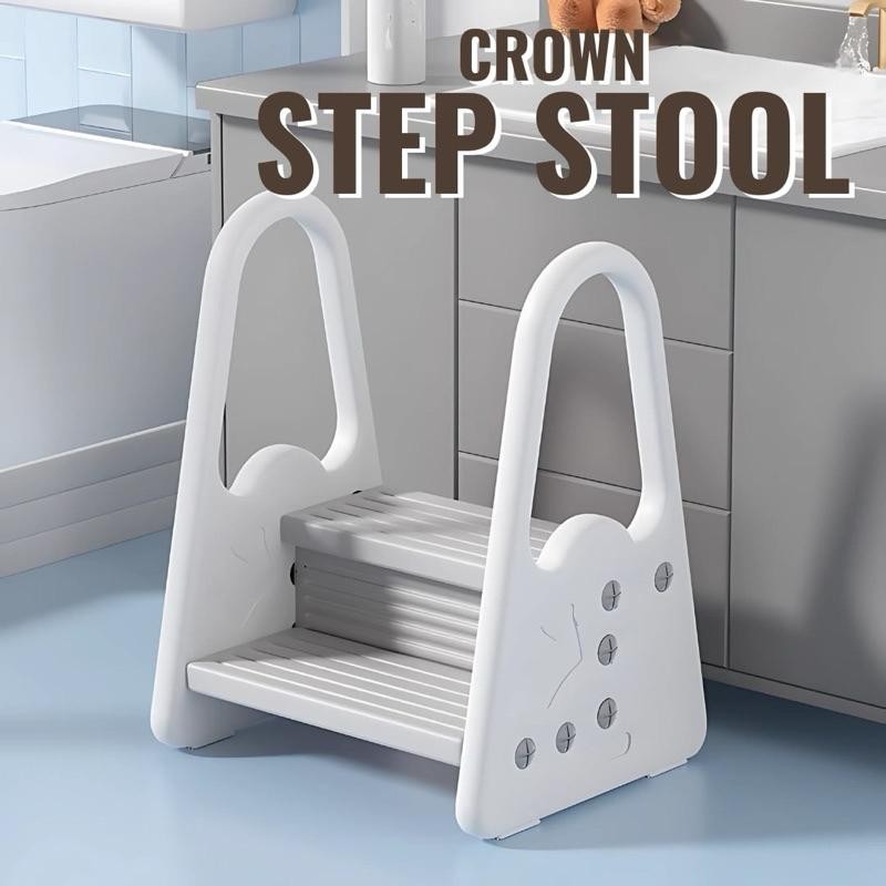 Crown Step Stool Anti Slip Design Children Step Stool Ladder for ...