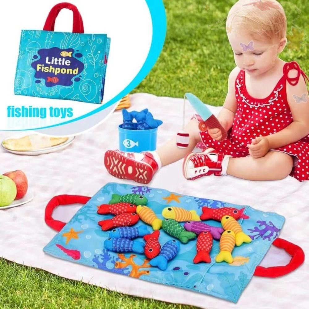 BLISS Color Sorting Fishing Game, Montessori Number Counting Kids ...