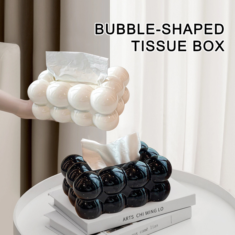 Marshmallow Shape Tissue Box Creative Paper Storage Box Cute Decorative ...