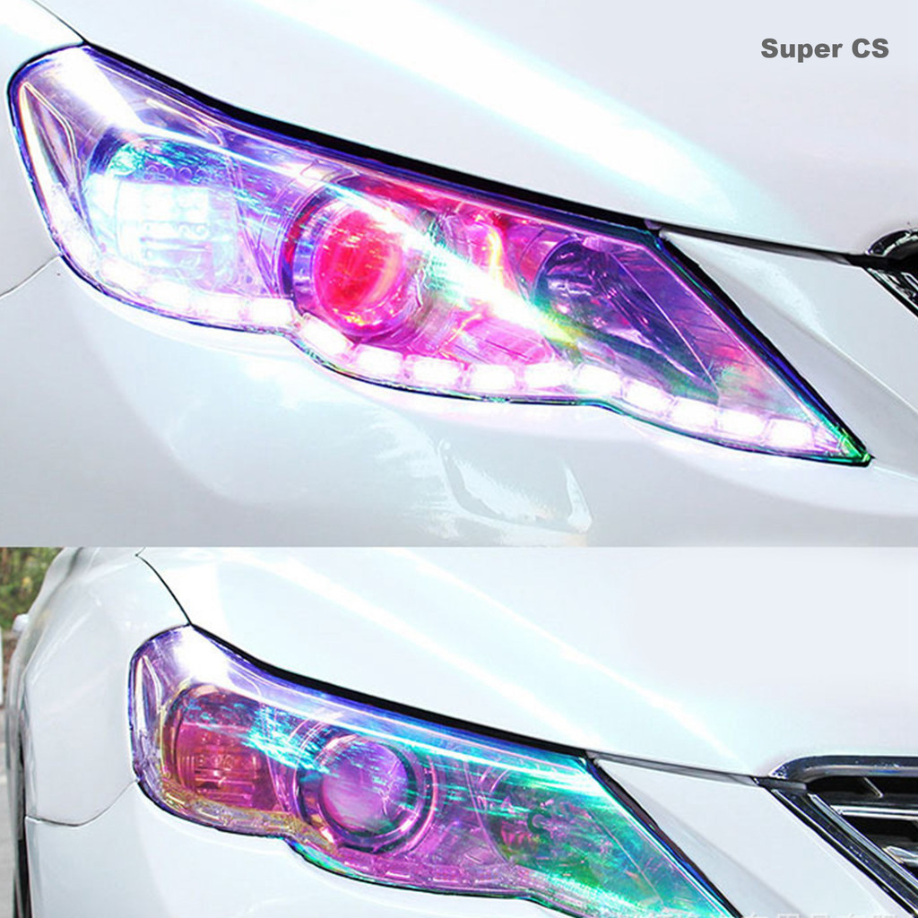 New Color Car Color-Changing Film Car Styling Chameleon Headlight ...