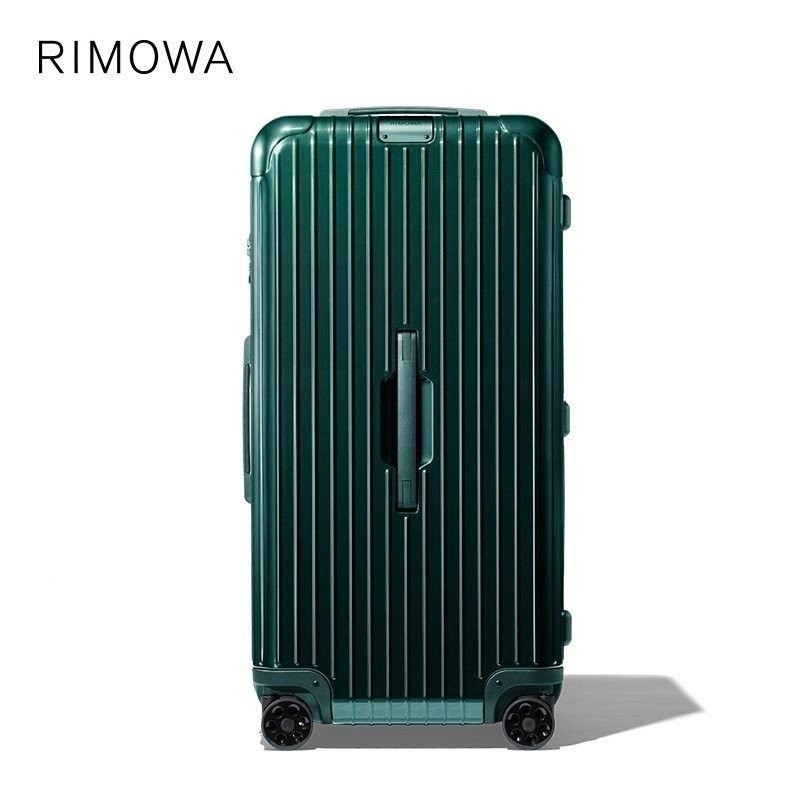 R RIMOWA RIMOWA polikarbonat Essential110cm diperiksa koper troli koper ...