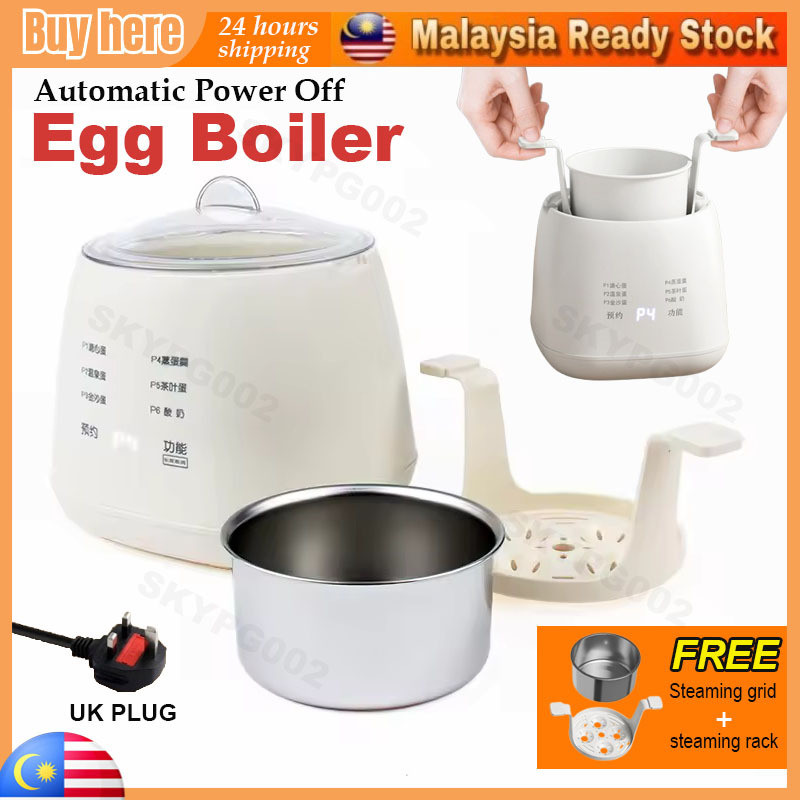 Egg Boiler Electric Egg Cooker 200W 4 Egg Boiler Capacity Automatic ...