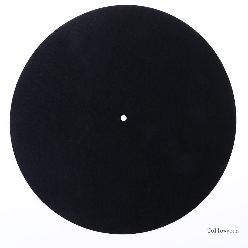 fol 10 Anti-Static Felt Platter Turntable Mat Anti-Vibration Slipmat ...