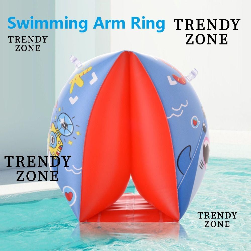 TRENDYZONE 2Pcs Float Rings, Pool Party Toys Swimming Gear Children Arm ...