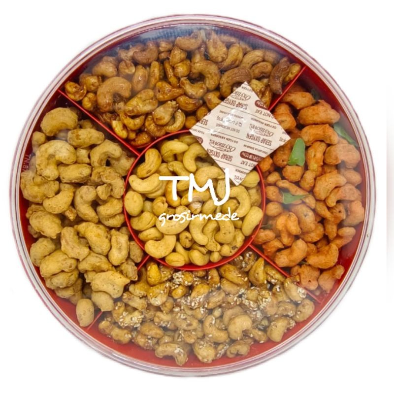 Cashew nuts mix 5 flavors cashew tray | Shopee Malaysia