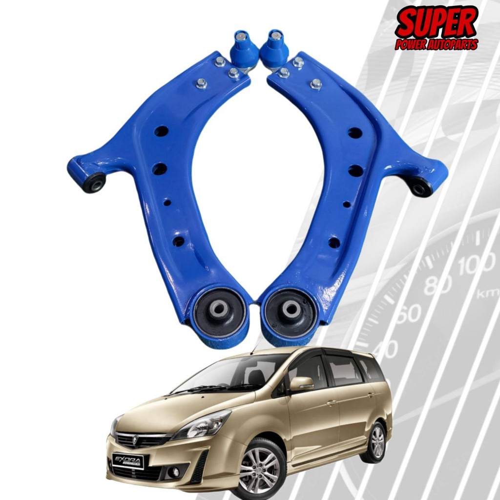🚨ORIGINAL MARS🚨 HEAVY DUTY BLUE LOWER ARM FOR PROTON EXORA | Shopee ...