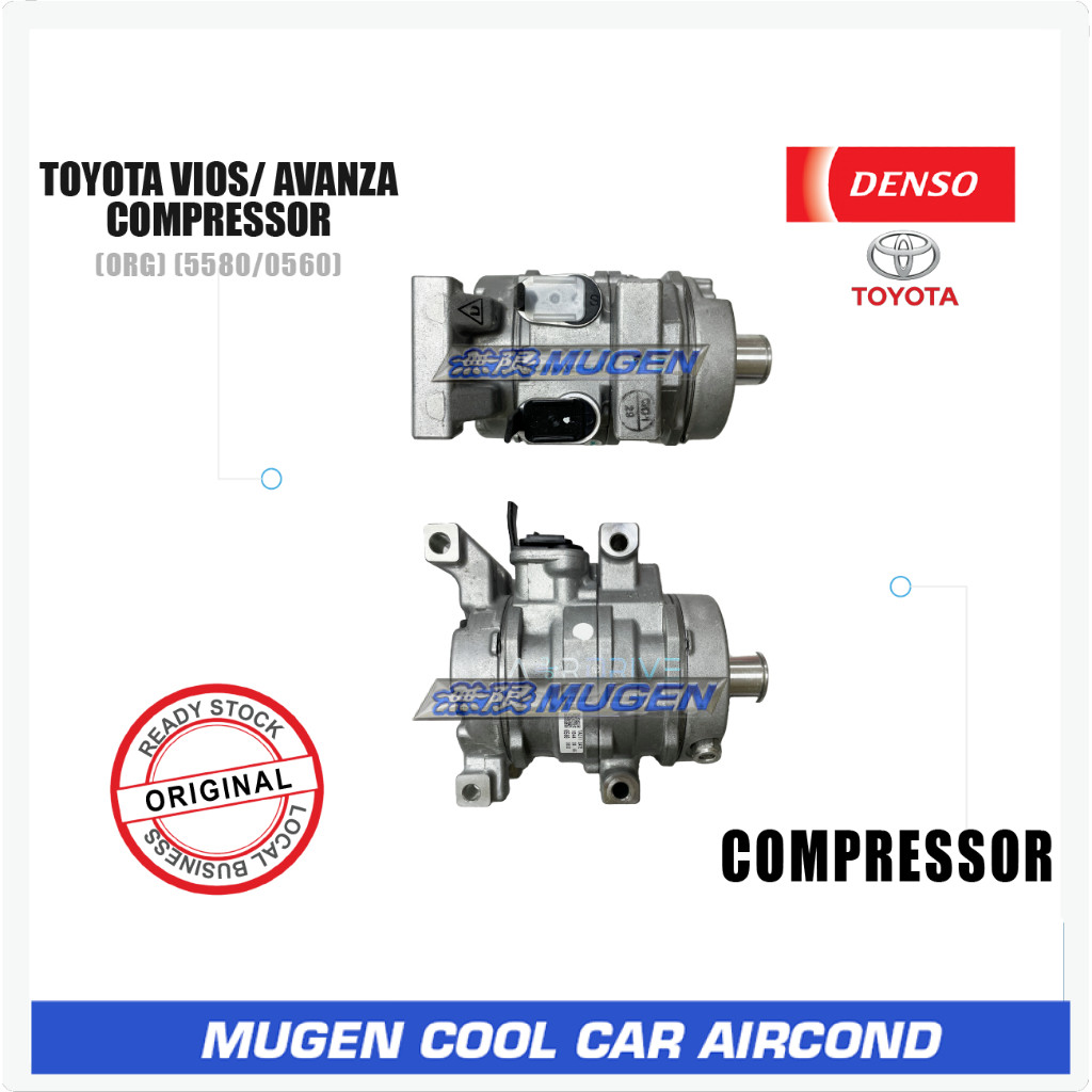 MGC DENSO TOYOTA VIOS/ AVANZA COMPRESSOR 5850/ 0560 (ORG) | Shopee Malaysia