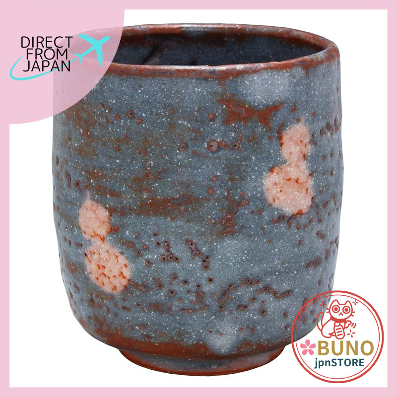 Mino Ware Ryoji Hayashi Tea Cup, Mouse Shino, Gourd Design, Capacity ...