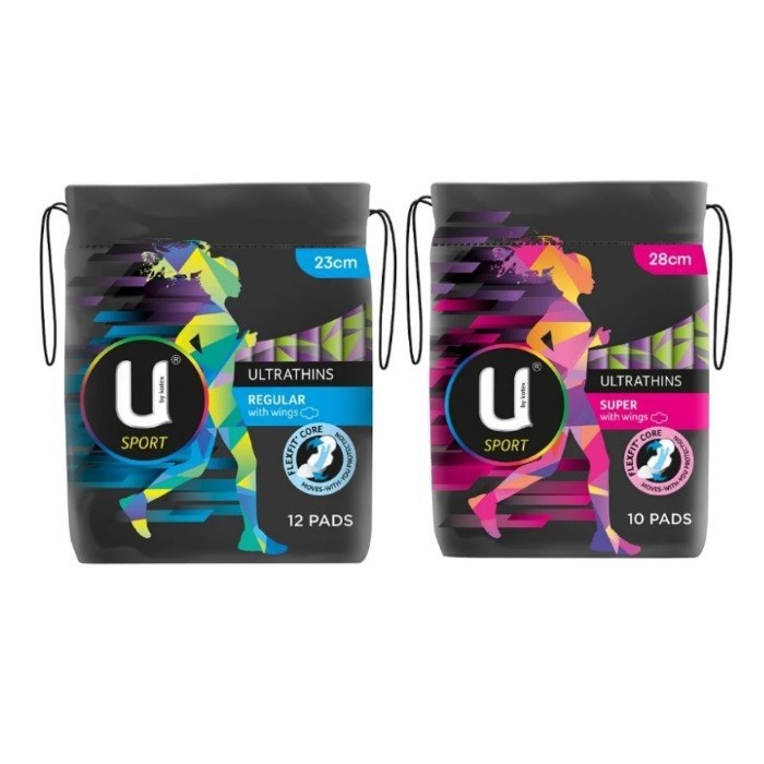 KOTEX Sport Ultrathin Super Wing Pad 28cm (10s) / 23cm (12s) | Shopee ...