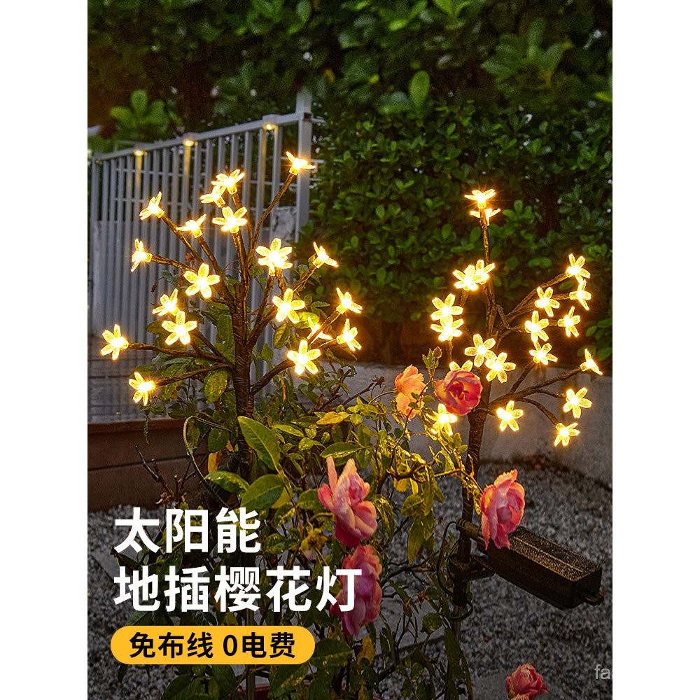 Lampu Luaran Suria untuk Halaman Rumah Balkoni Taman String Lampu Kalis ...