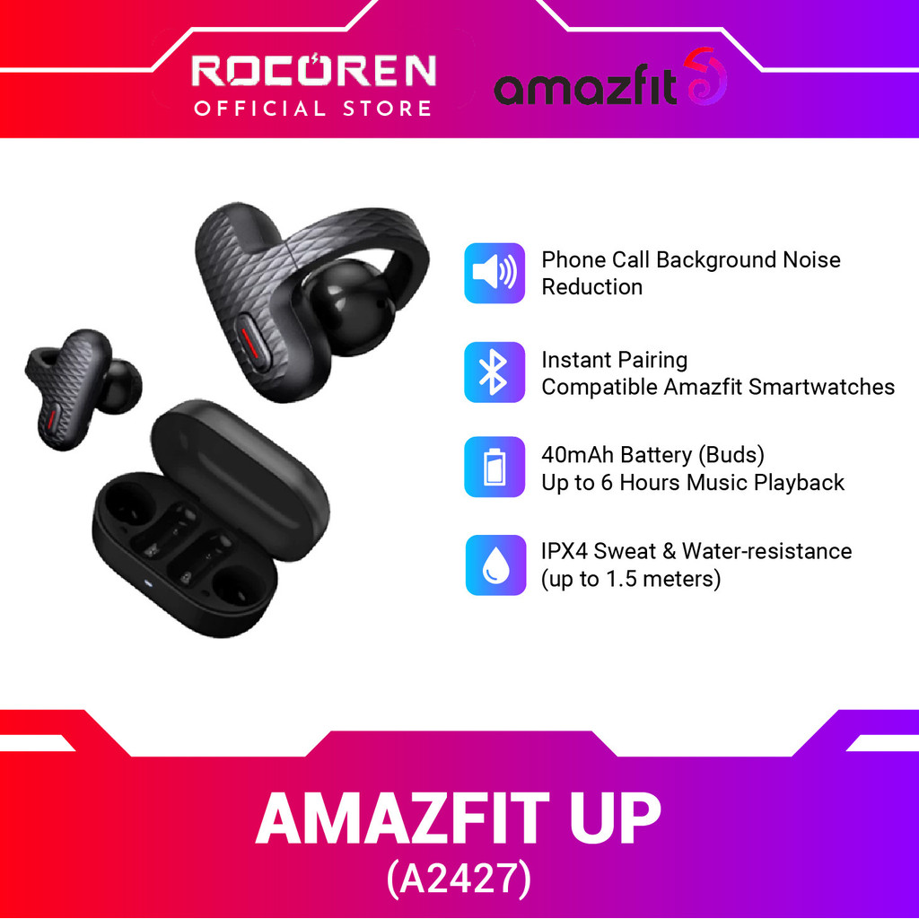 [PRE ORDER] Amazfit Up Open-Ear Earbuds - Original 1 Year Warranty by ...