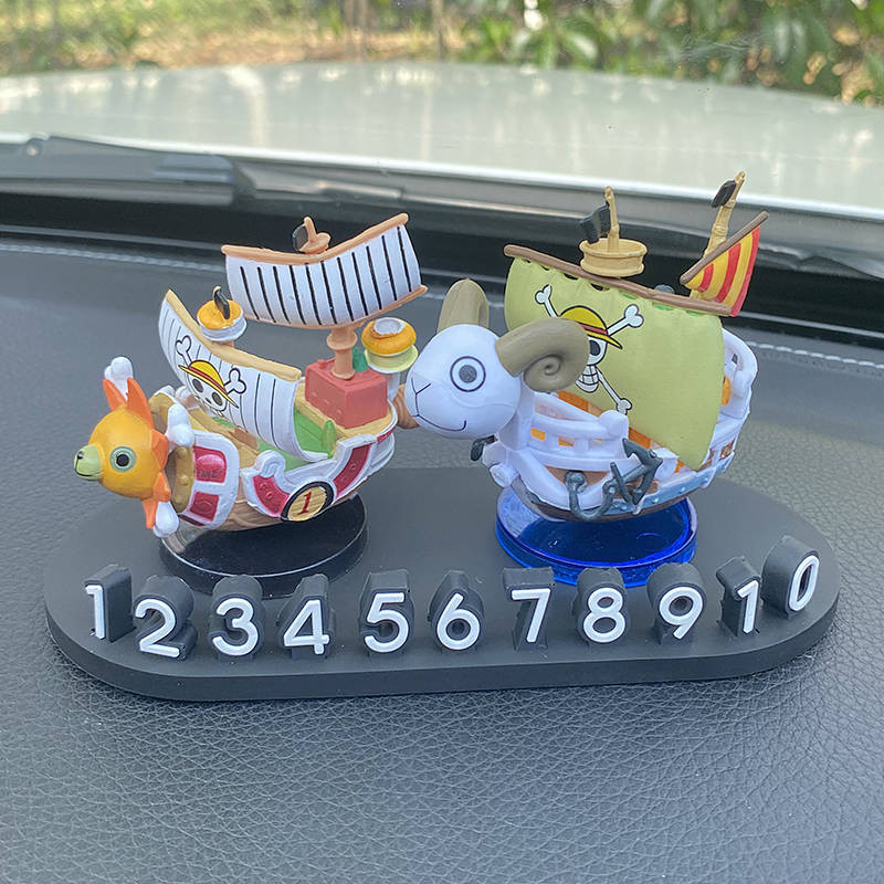 Car Temporary Parking Car Moving Phone Number Sign Pirate Ship Car ...