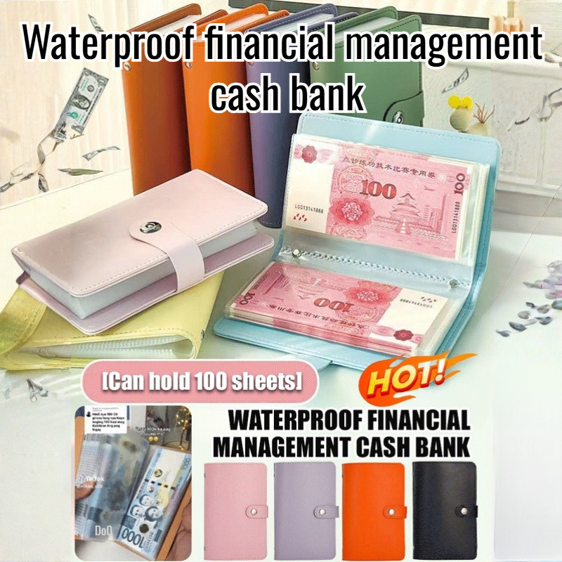 🔥Limited discount🔥【Can hold 100 notes】New style cash banknote ...