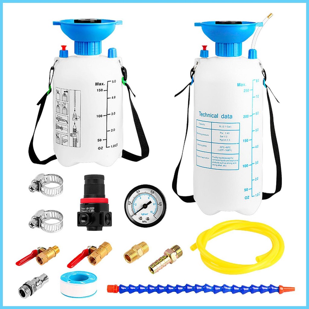 Pneumatic Transmission Fluid Transfer Pump 2 Way Manual ATF Refill ...