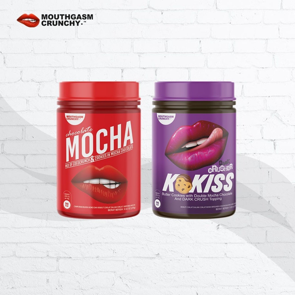 Combo 2 - Mocha & Kokiss Mouthgasm Crunchy | Shopee Malaysia
