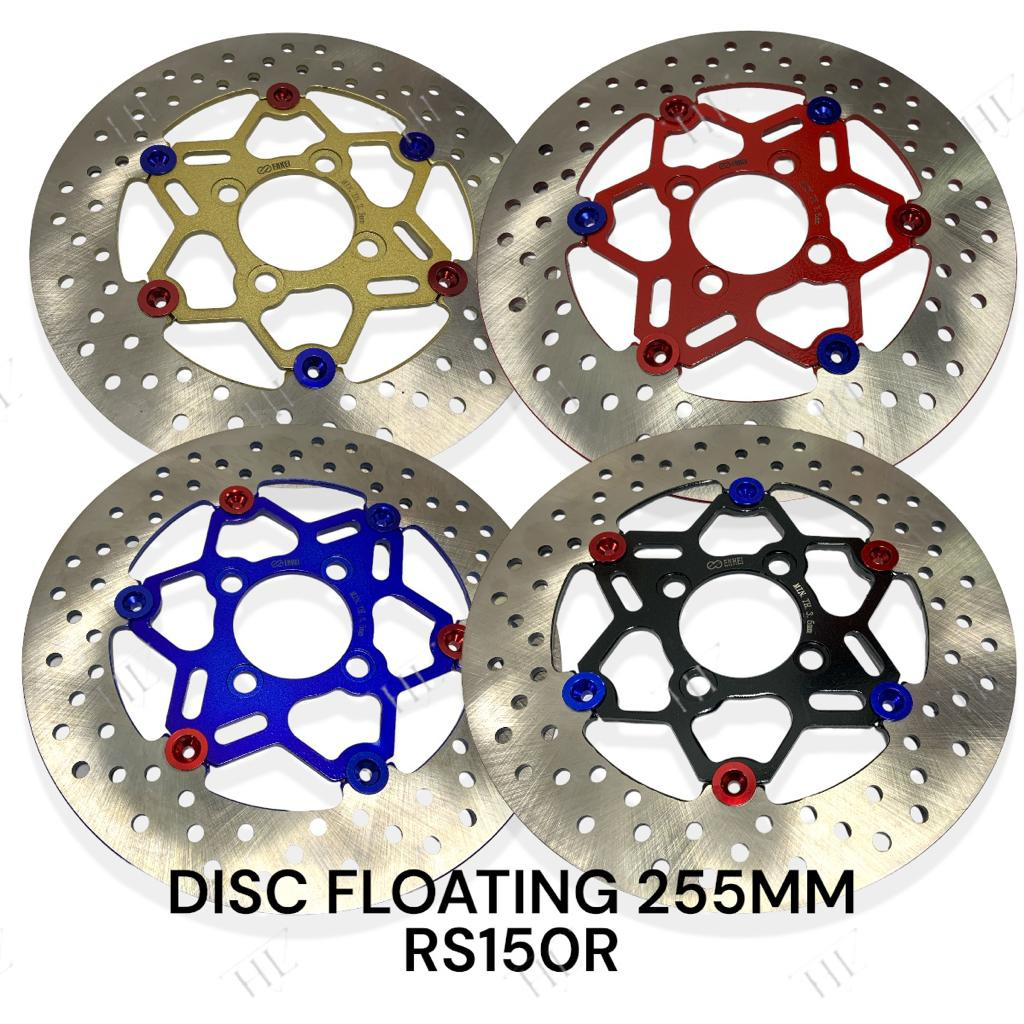 Enkei Floating Disc Plate Hoda Rs150 4Hhole 255mm / Yamaha Y15zr 245mm ...