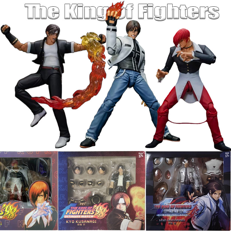 KOF Kyo Kusanagi Action Figure Iori Yagami The King of Fighters Movable ...