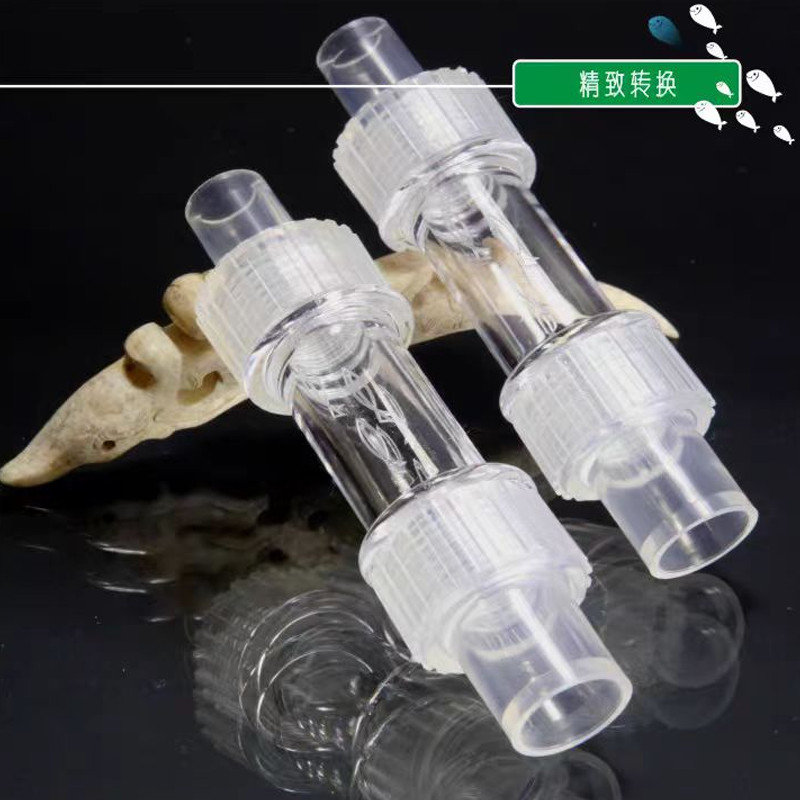 Acrylic Water Pipe Variable Diameter Joint 12/16mm Conversion ...