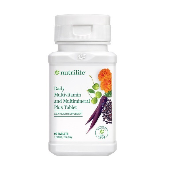 amway Nutrilite Daily Multivitamin and Multimineral Plus Tablet ...
