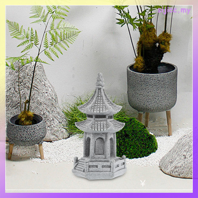 Miniature Pagoda Statue Mini Pagoda For Garden Zen Garden Decor ...