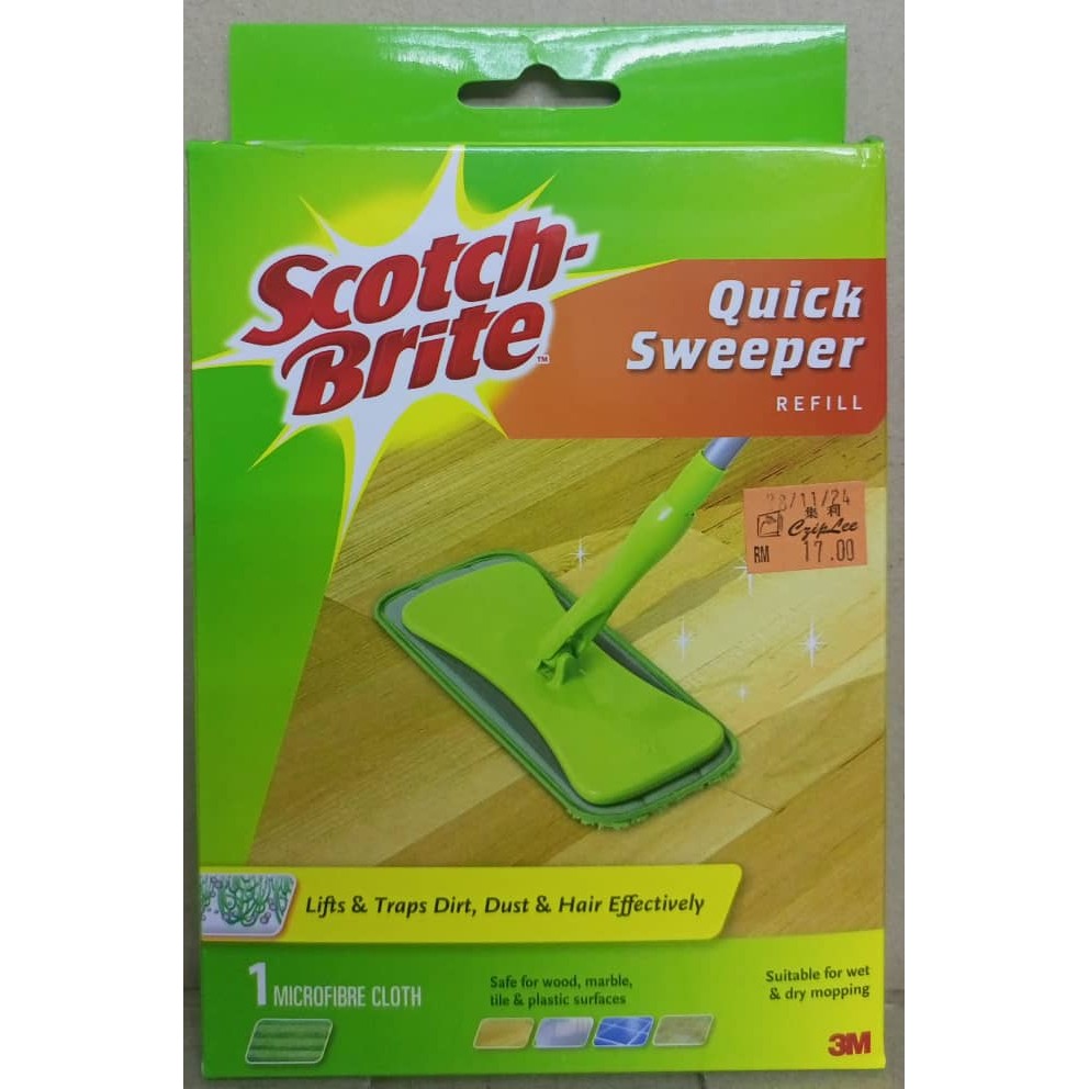 3M SCOTCH-BRITE QUICK SWEEPER REFILL 1 PIECE / PACK (SB-FM5730 ...