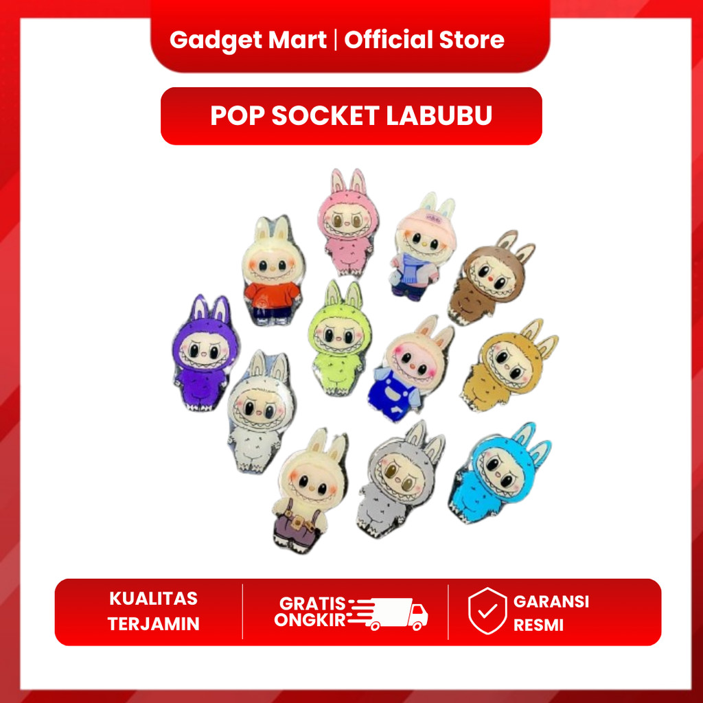 Labubu POP SOCKET PRICE PER 1 PCS | Shopee Malaysia
